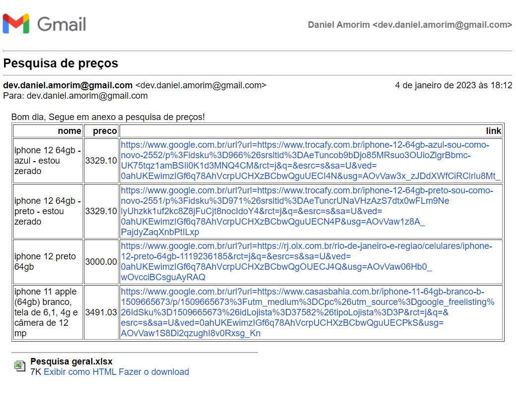 GitHub - dev-daniel-amorim/WS-Projeto-Google-e-Buscape: Automatizar processos do dia a dia na web.