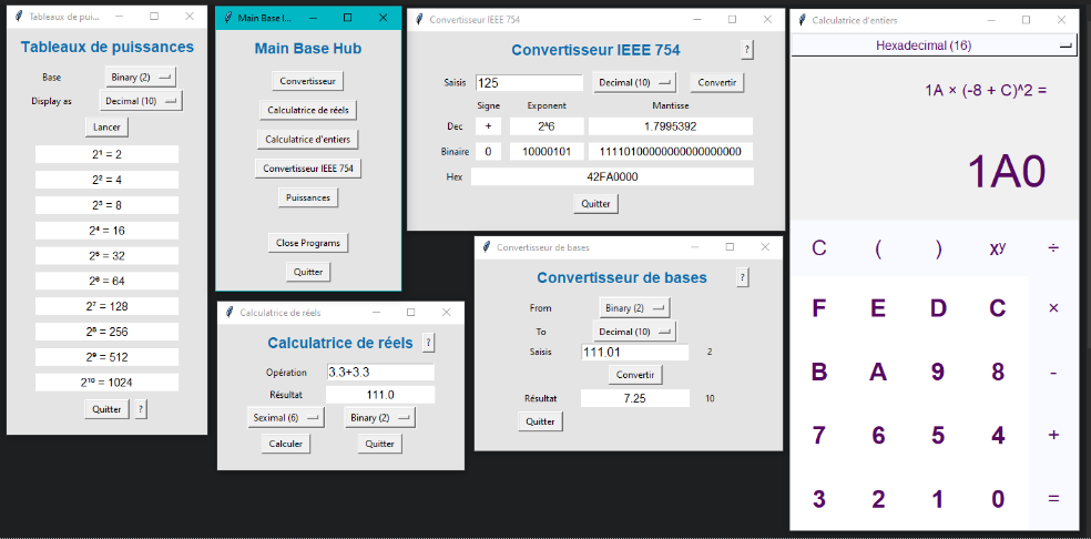 GitHub - smoll24/Calculator-Bases: Multi-base calculator and conversion interface.