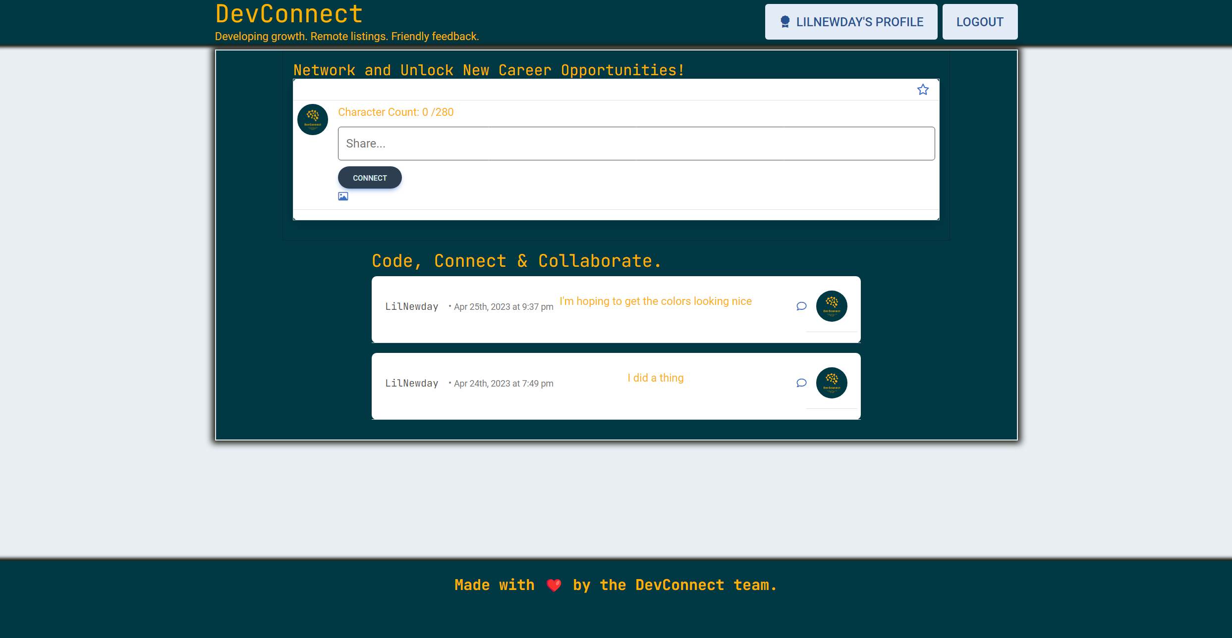 GitHub - jannorth/DevConnect