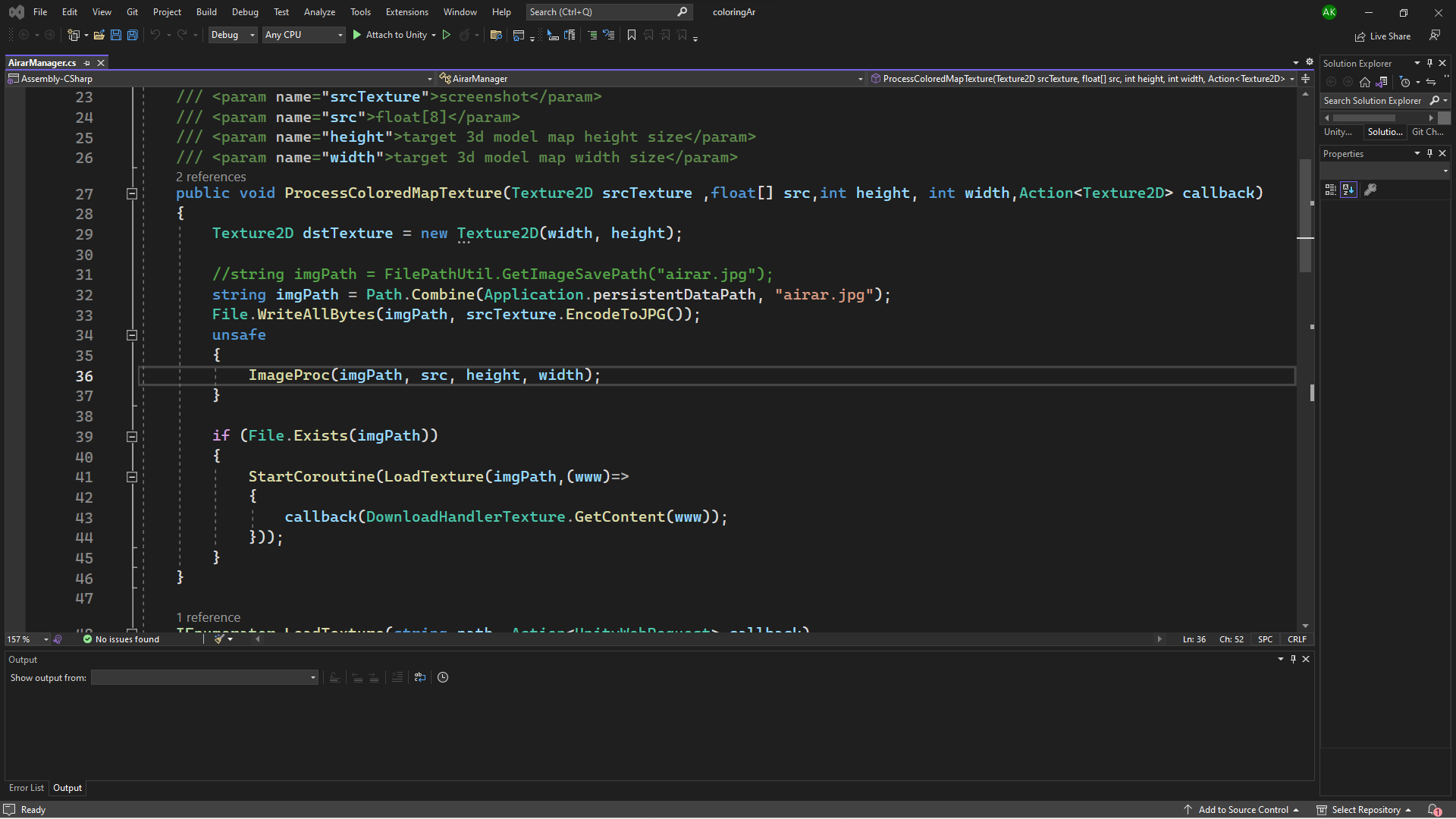 DllNotFoundException: AirarColorMap assembly: type: member:(null) i get the error · Issue #31 ...