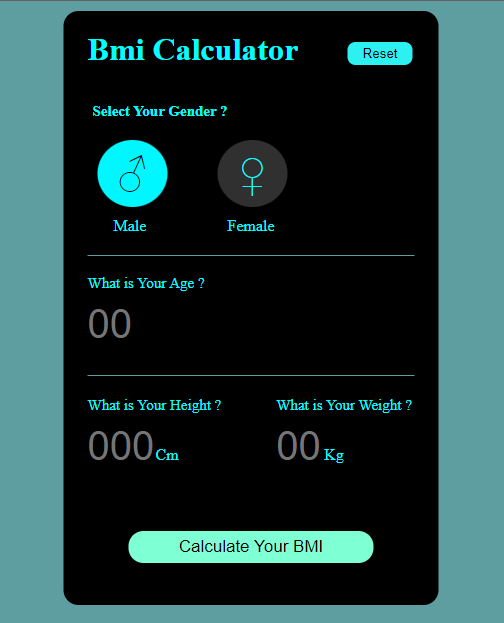 GitHub - ritikraj2227/BMICalculator