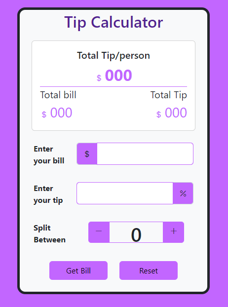 GitHub - ritikraj2227/TIPCalculator