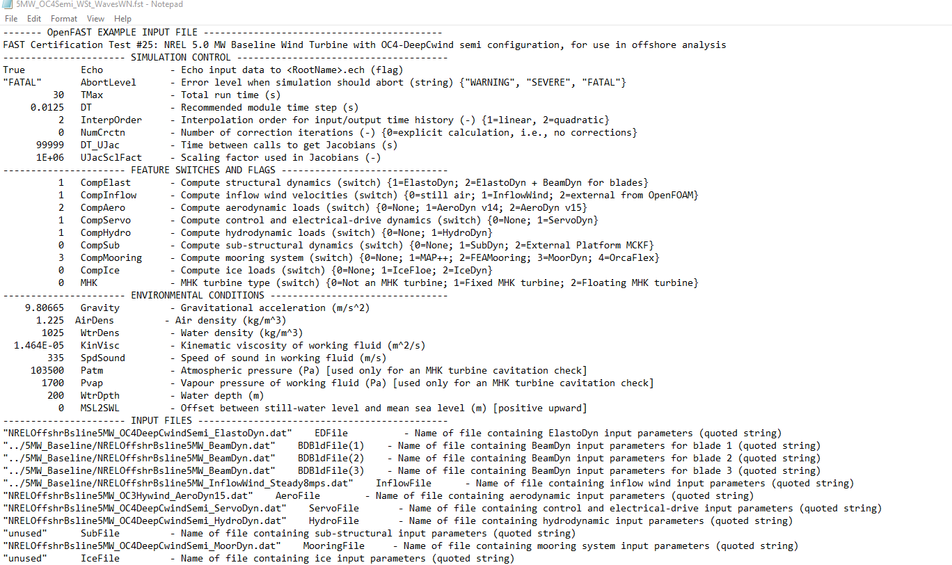 ERROR OpenFAST: Nodal output not found · Issue #1288 · OpenFAST/openfast · GitHub