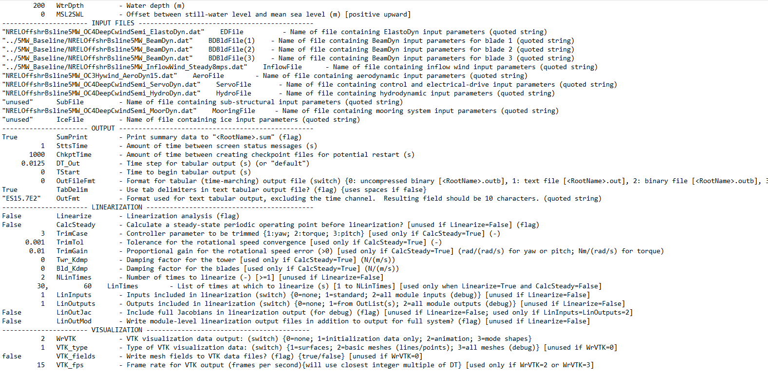 ERROR OpenFAST: Nodal output not found · Issue #1288 · OpenFAST/openfast · GitHub