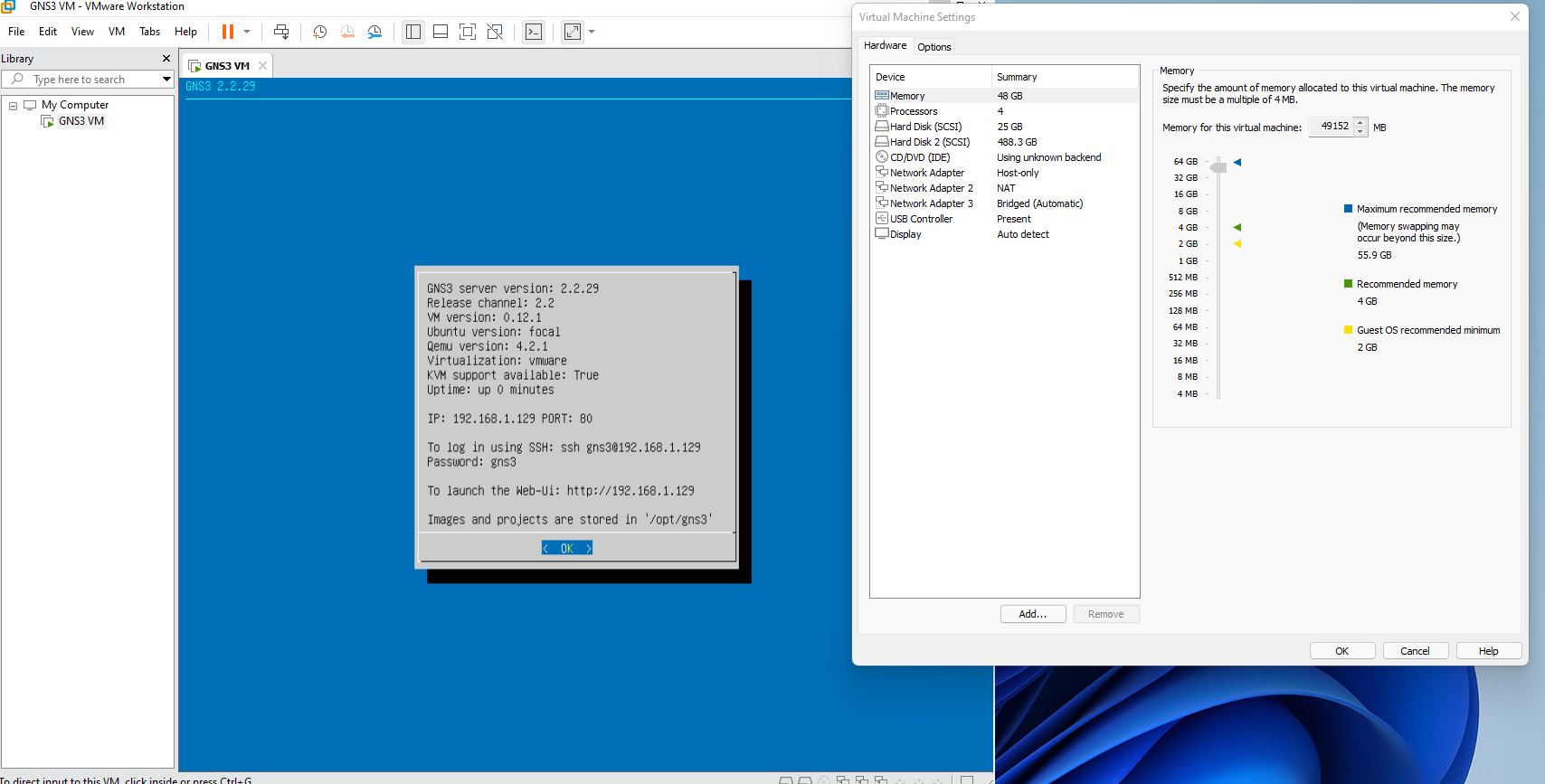 Cannot communicate with the GNS3 VM · Issue #3297 · GNS3/gns3-gui · GitHub