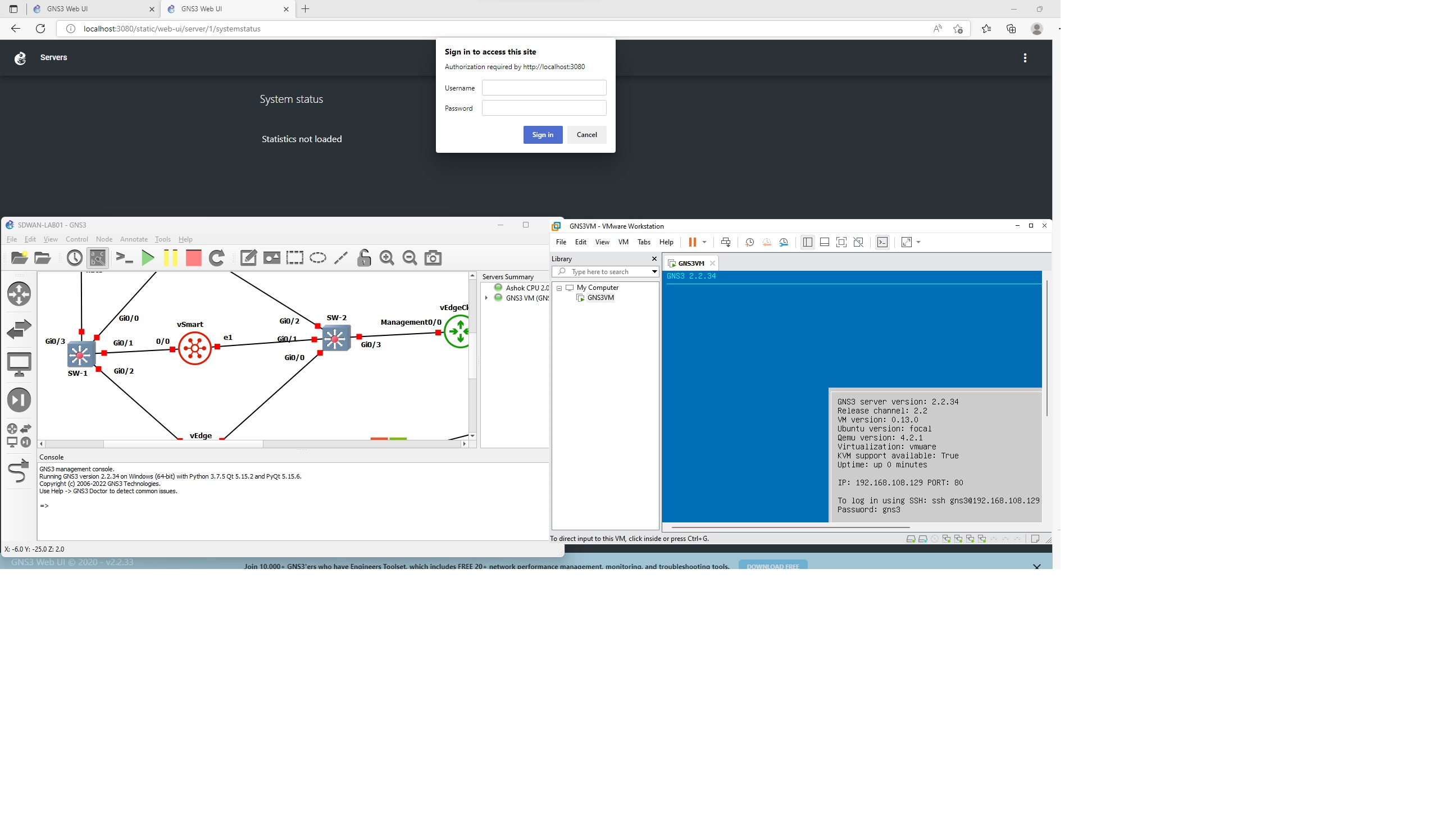 Gns3 Web Ui Login Issue · Issue 3388 · Gns3gns3 Gui · Github