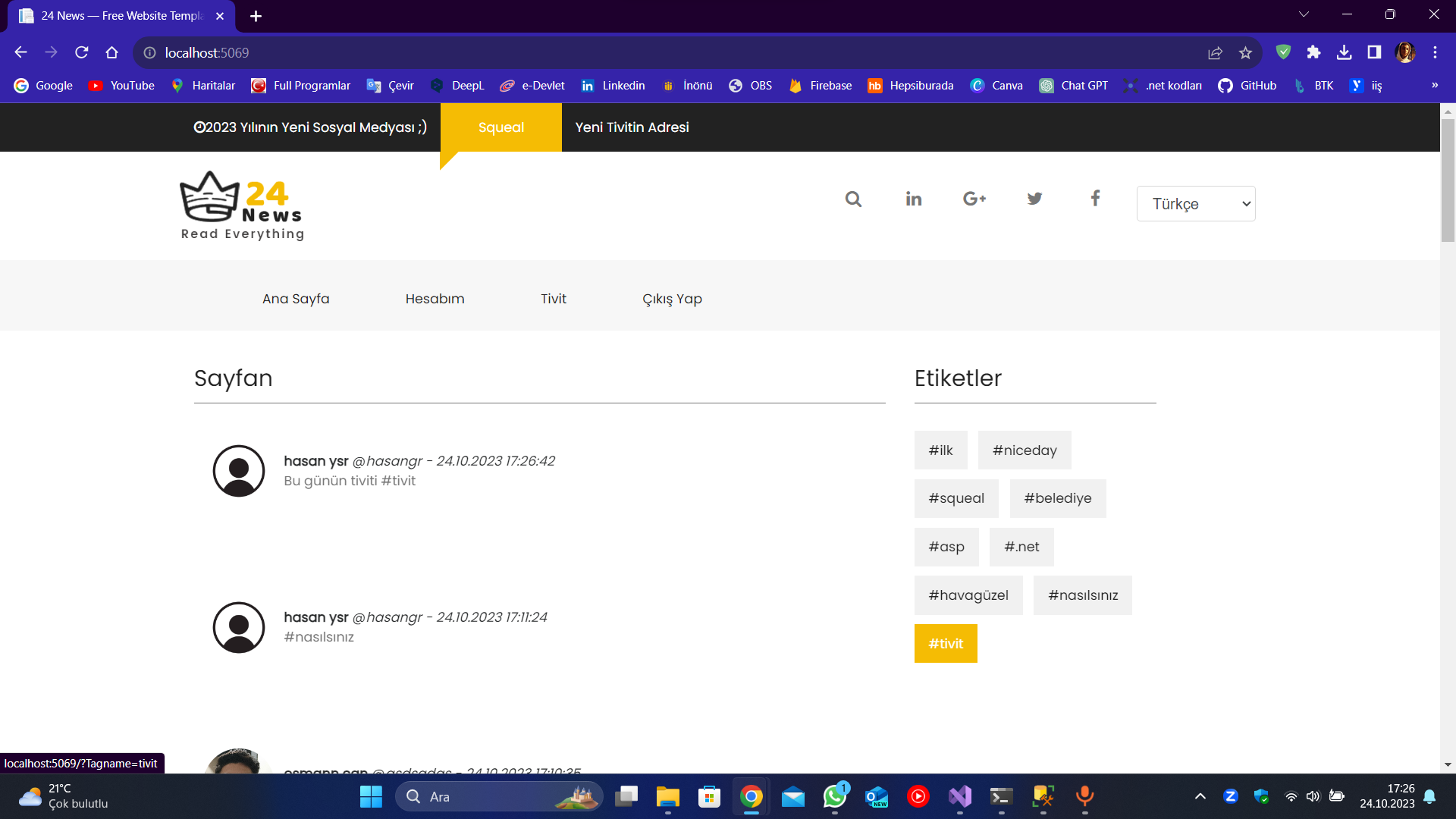 GitHub - osmanmurat/Squeal_SUNUM: .net core MVC ile Twitter benzeri web projem