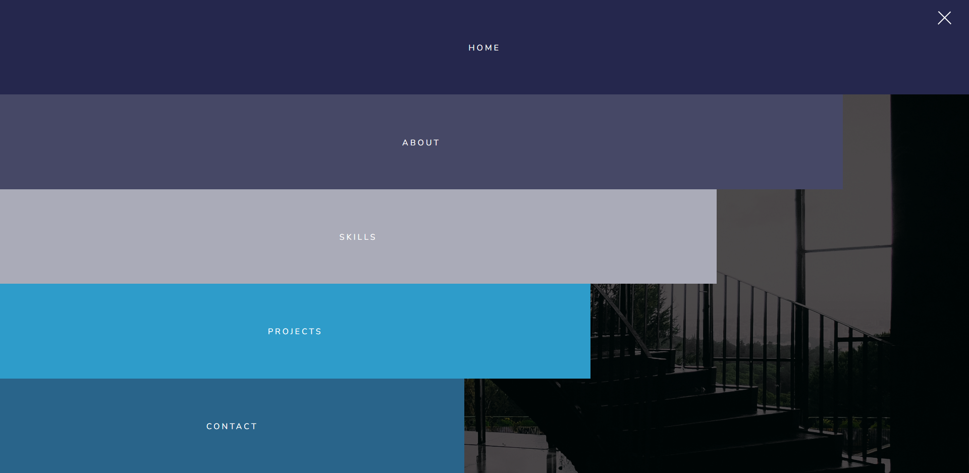 Github L Truong Animated Menu