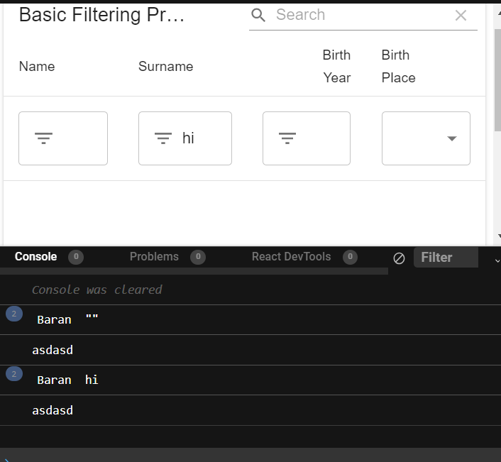 Extra Console.logs getting printed whenever table is filtered · Issue #774 · material-table-core ...