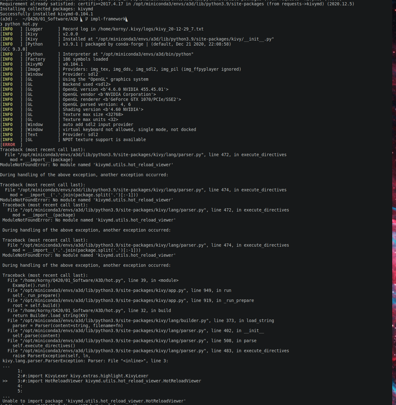 Hotreloadviewer Issue · Issue 282 · Kivymd Kivymd · Github