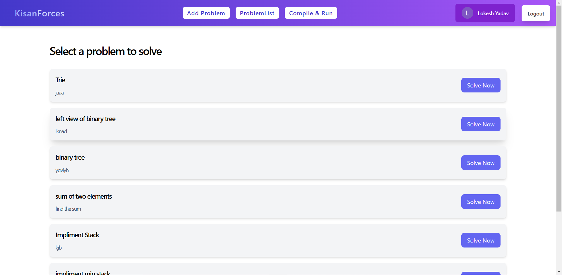 GitHub - Shardy30/Clash-of-Codes: Clash of Codes is an online judge web application that is ...