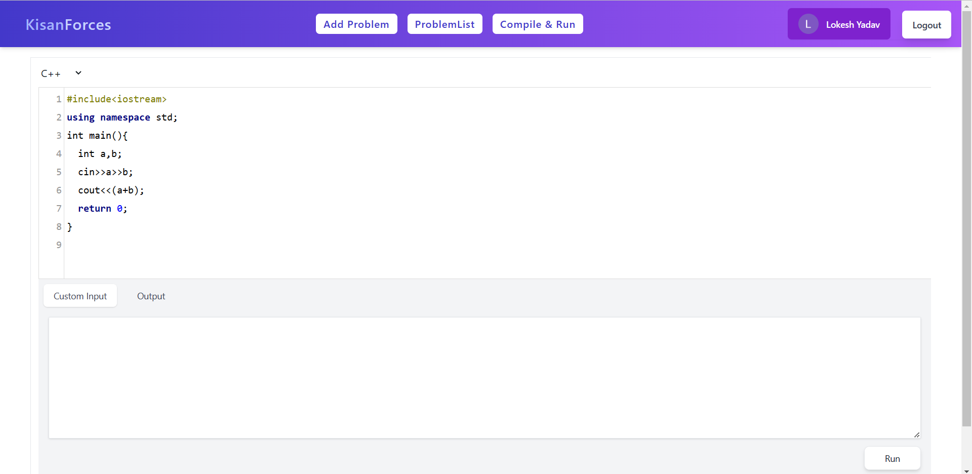 GitHub - Shardy30/Clash-of-Codes: Clash of Codes is an online judge web application that is ...