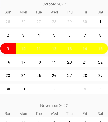 endDateContainerStyle doesn't work · Issue #318 · maggialejandro/react-native-calendario · GitHub