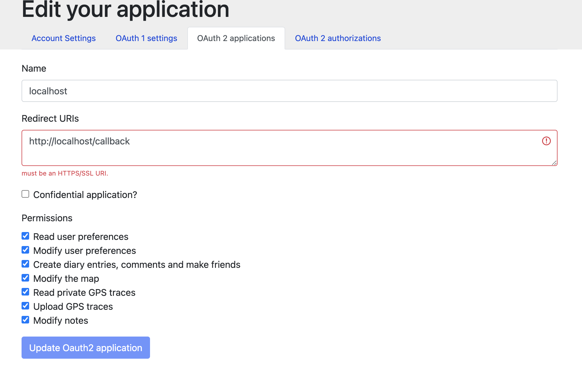 Unable to log in using local dev · Issue #475 · OpenHistoricalMap/issues · GitHub