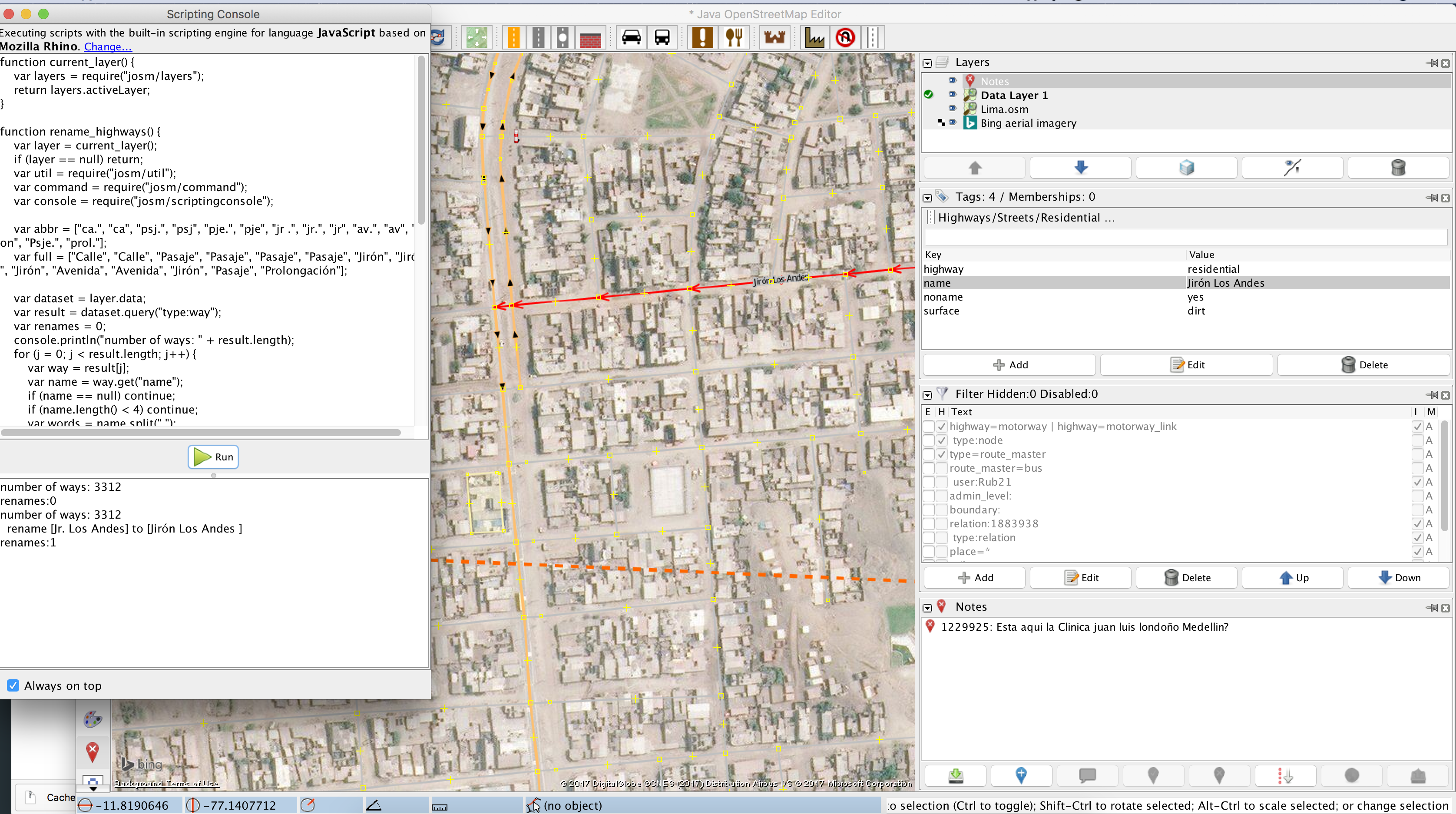 'scripting josm' es roto en Mapeo con JOSM · Issue #173 · mapbox/mapping · GitHub