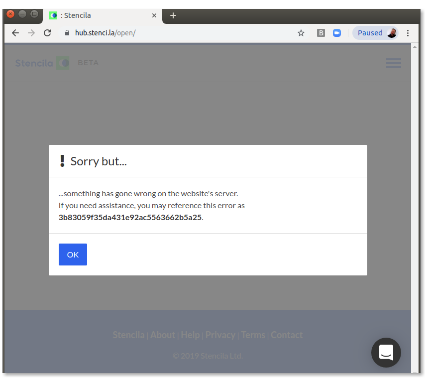 Create our version of Fail Whale for 404, 403 and 500 errors · Issue #69 · stencila/hub · GitHub