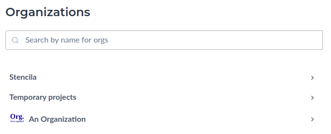 Do not show temp account under organizations · Issue #553 · stencila/hub · GitHub