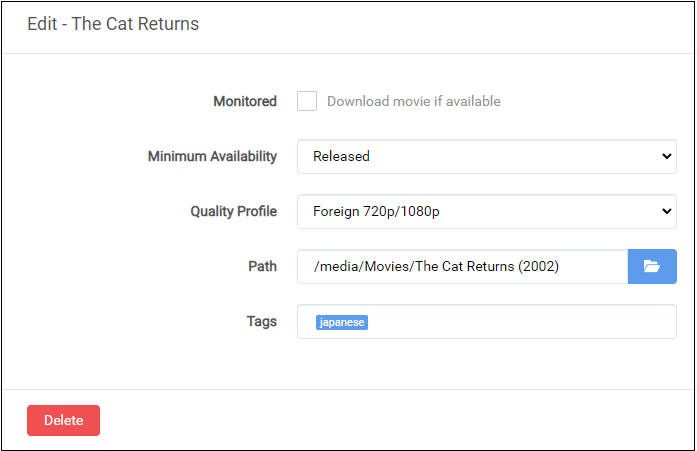[radarr Striptracks] How To Keep Only Original English Tracks · Issue 392 · Linuxserver