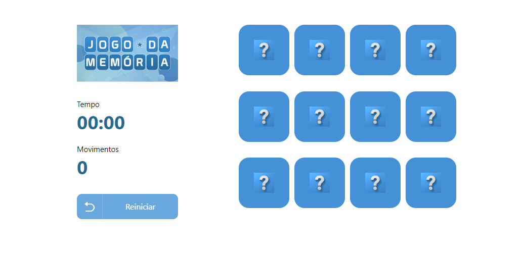 GitHub - henrylomeu/jogo-da-memoria