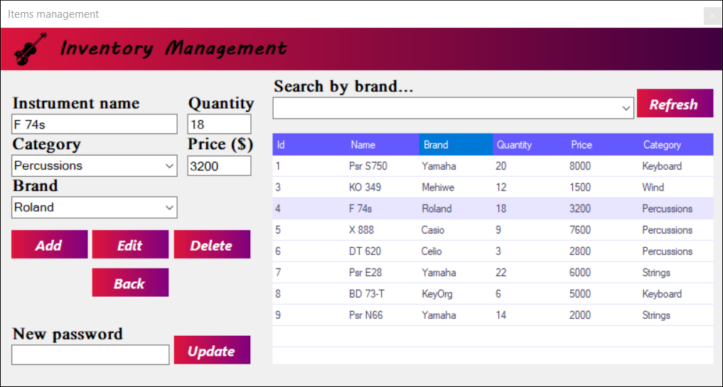 GitHub - adriana-maftei/StoreManagementAppWithDatabase