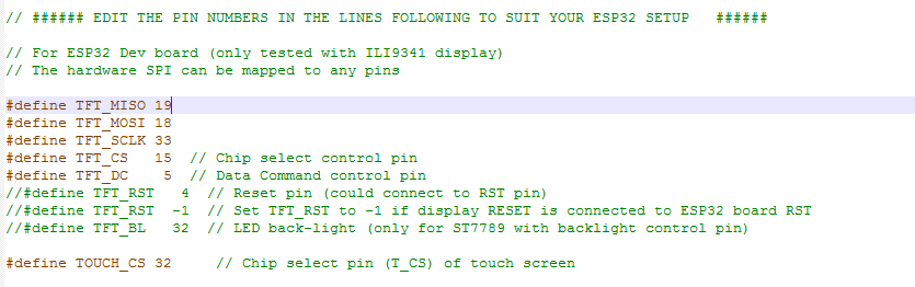 TFT-sSPI Touch (no touch response) · Issue #118 · Bodmer/TFT_eSPI · GitHub