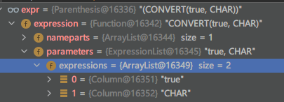 AST convert error · Issue #1399 · JSQLParser/JSqlParser · GitHub