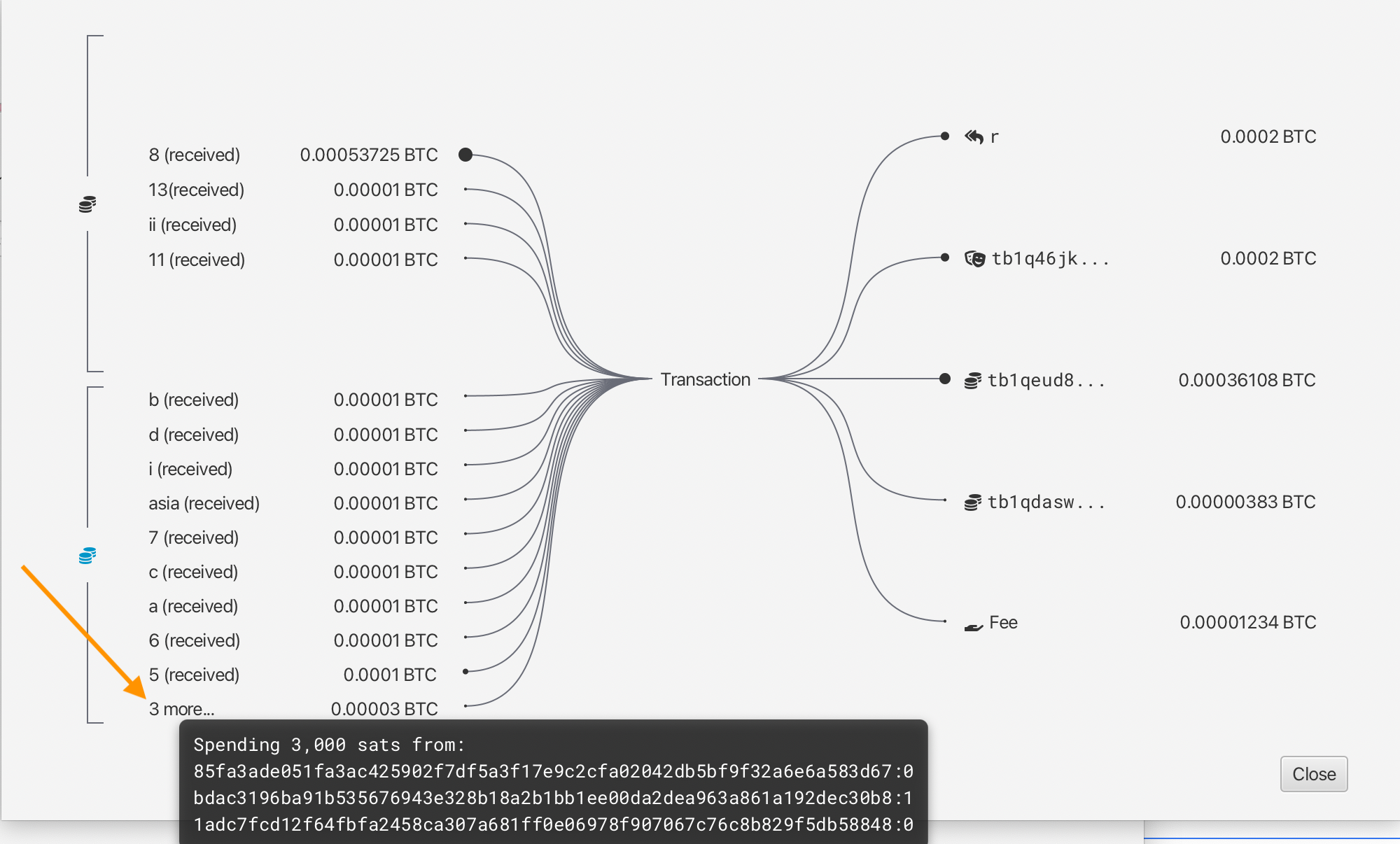 Show Labels instead of TXids · Issue #697 · sparrowwallet/sparrow · GitHub