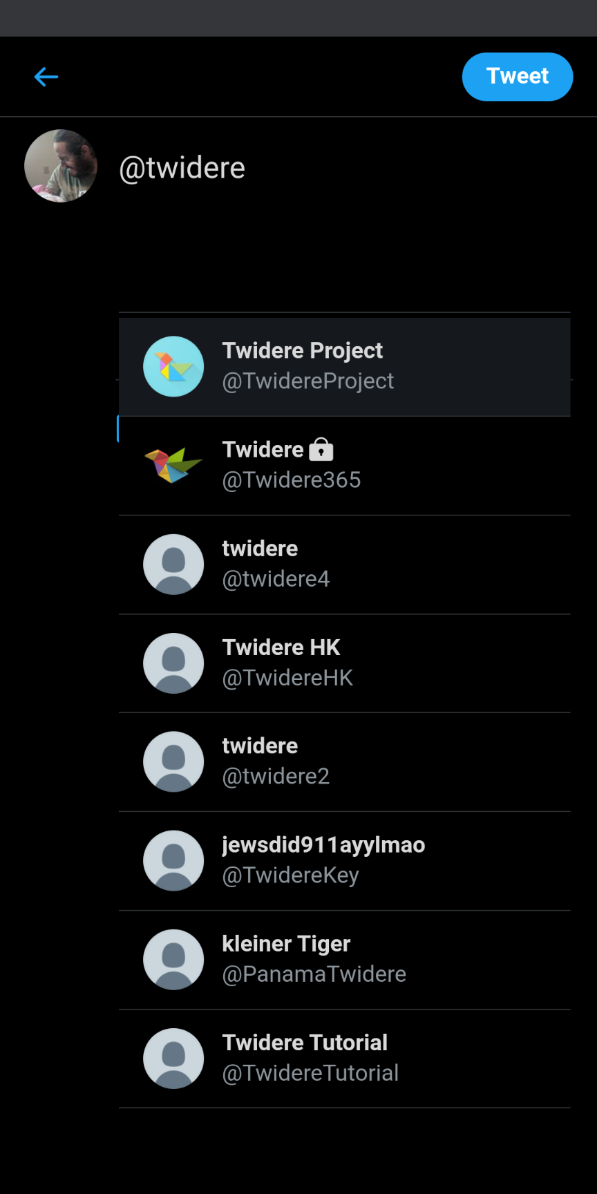 [Feature Request] User Mention Helper · Issue #186 · TwidereProject/TwidereX-Android · GitHub
