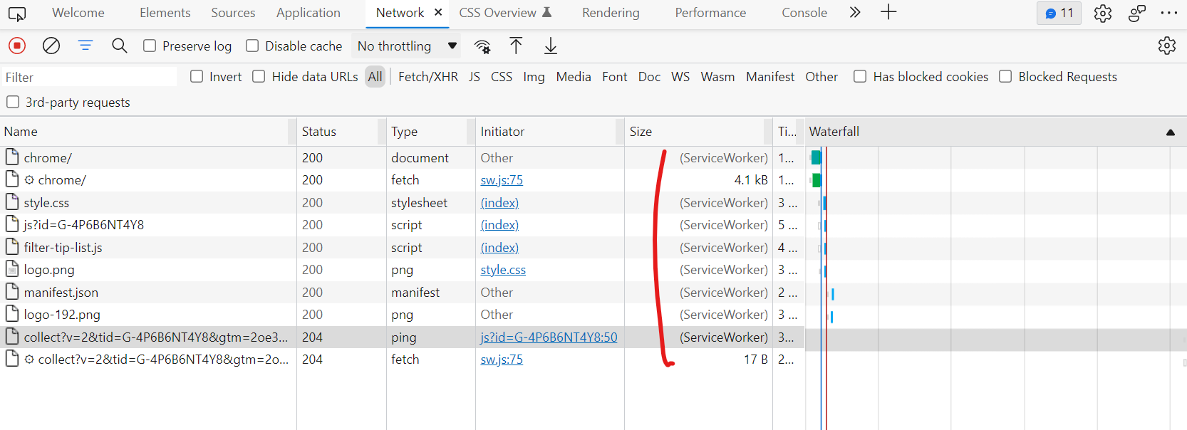 Outlook: Add column in the Network activity log to track why resources ...