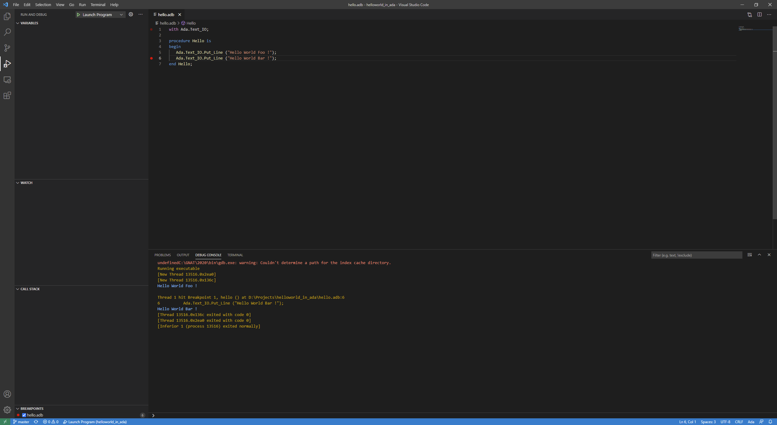Missing breakpoints (can happen locally, happens with VSCode SSH and much more visible with ...