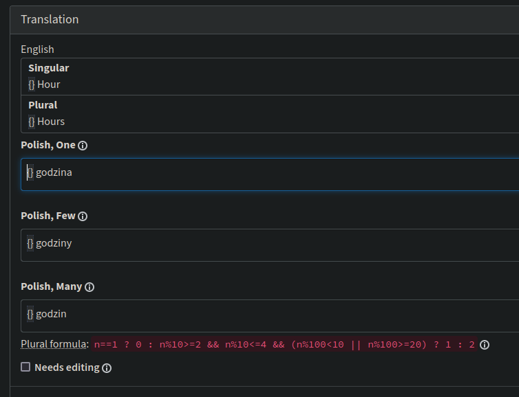 Translation of plurals in other languages · Issue #810 · ImranR98/Obtainium · GitHub