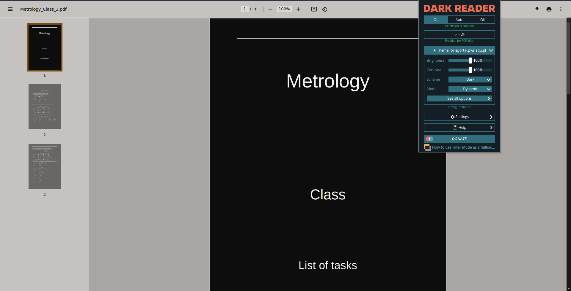 [Bug] PDF colors when reading · Issue #10389 · darkreader/darkreader · GitHub
