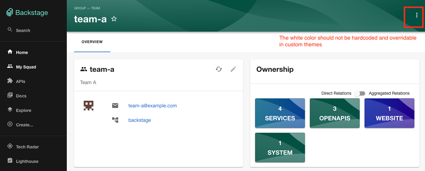 Introduce a theme property for the color of the Entity Context Menu (in ...
