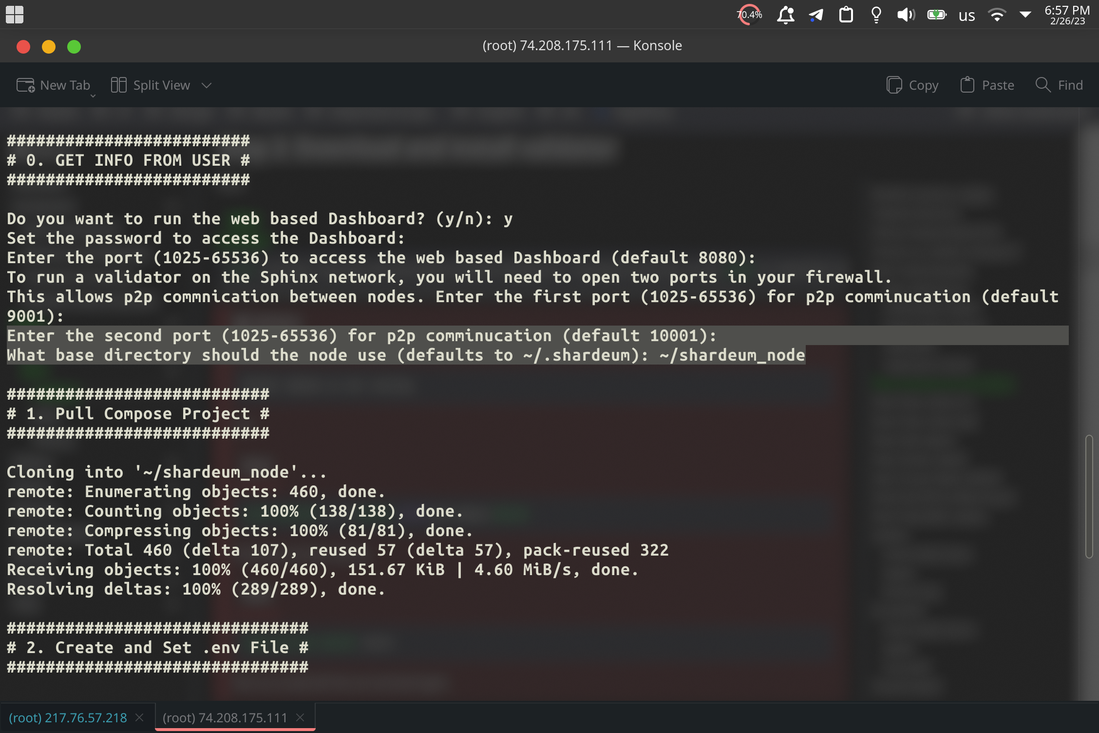 Validator Install Outside Root Directory · Issue #144 · shardeum/bug-reporting · GitHub