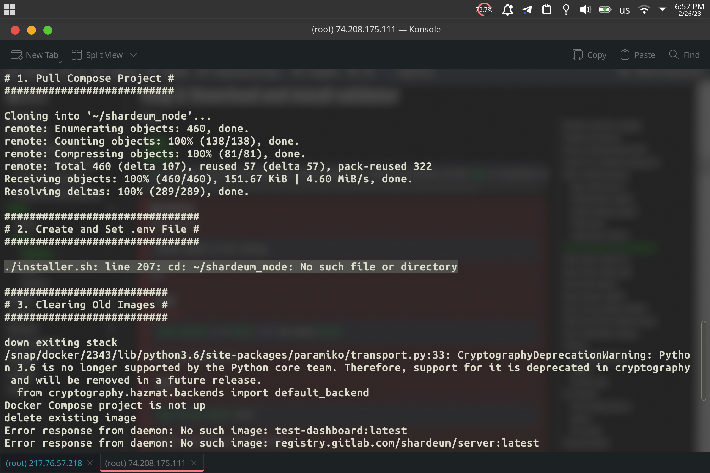 Validator Install Outside Root Directory · Issue #144 · shardeum/bug-reporting · GitHub