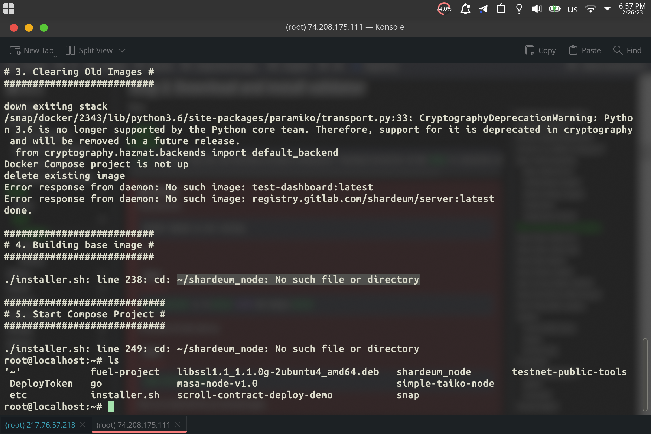Validator Install Outside Root Directory · Issue 144 · Shardeumbug Reporting · Github