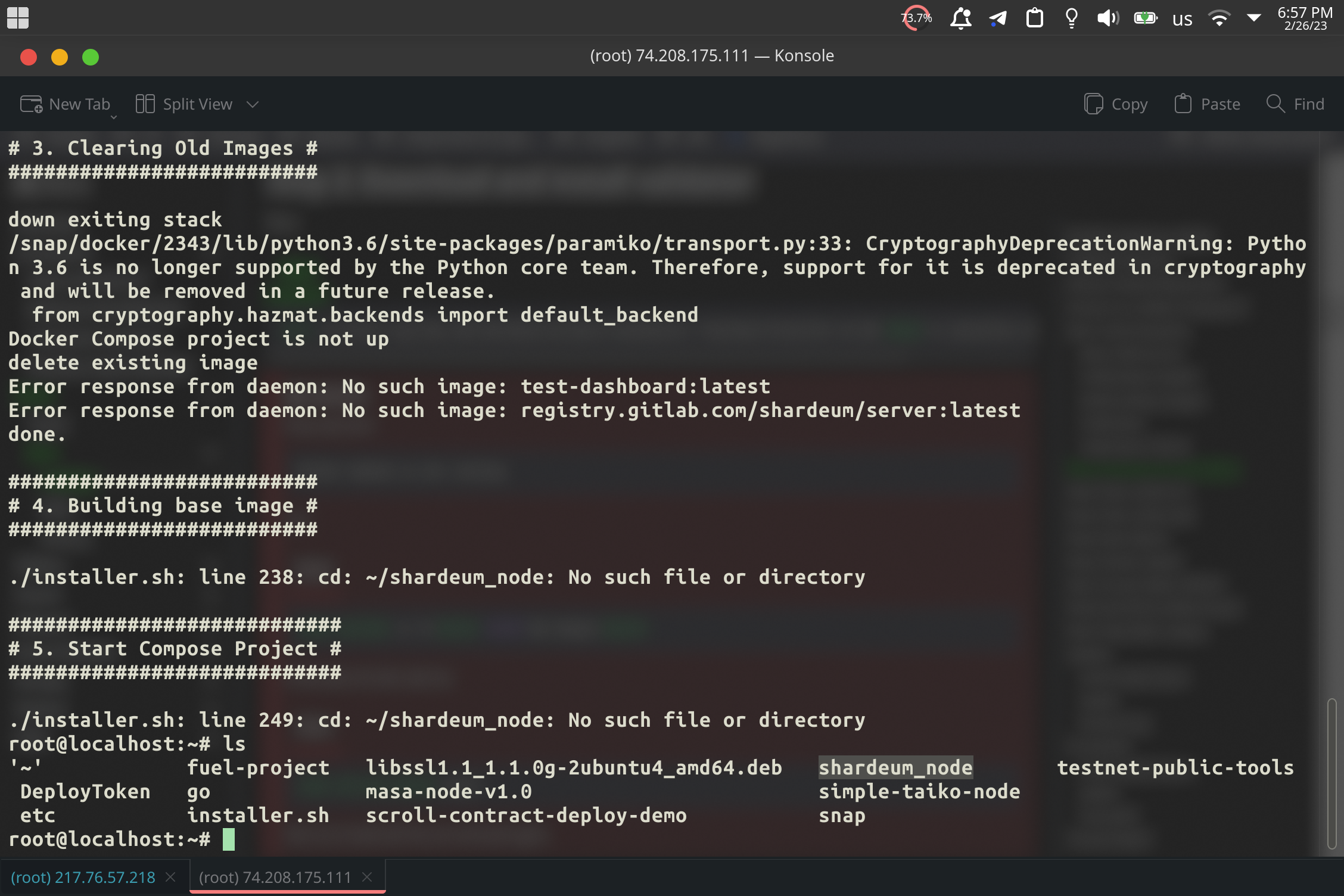 Validator Install Outside Root Directory · Issue #144 · shardeum/bug-reporting · GitHub