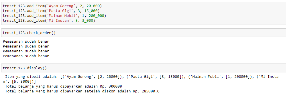 GitHub - JordanCahya/Cashier-Project: The code is written to make a ...