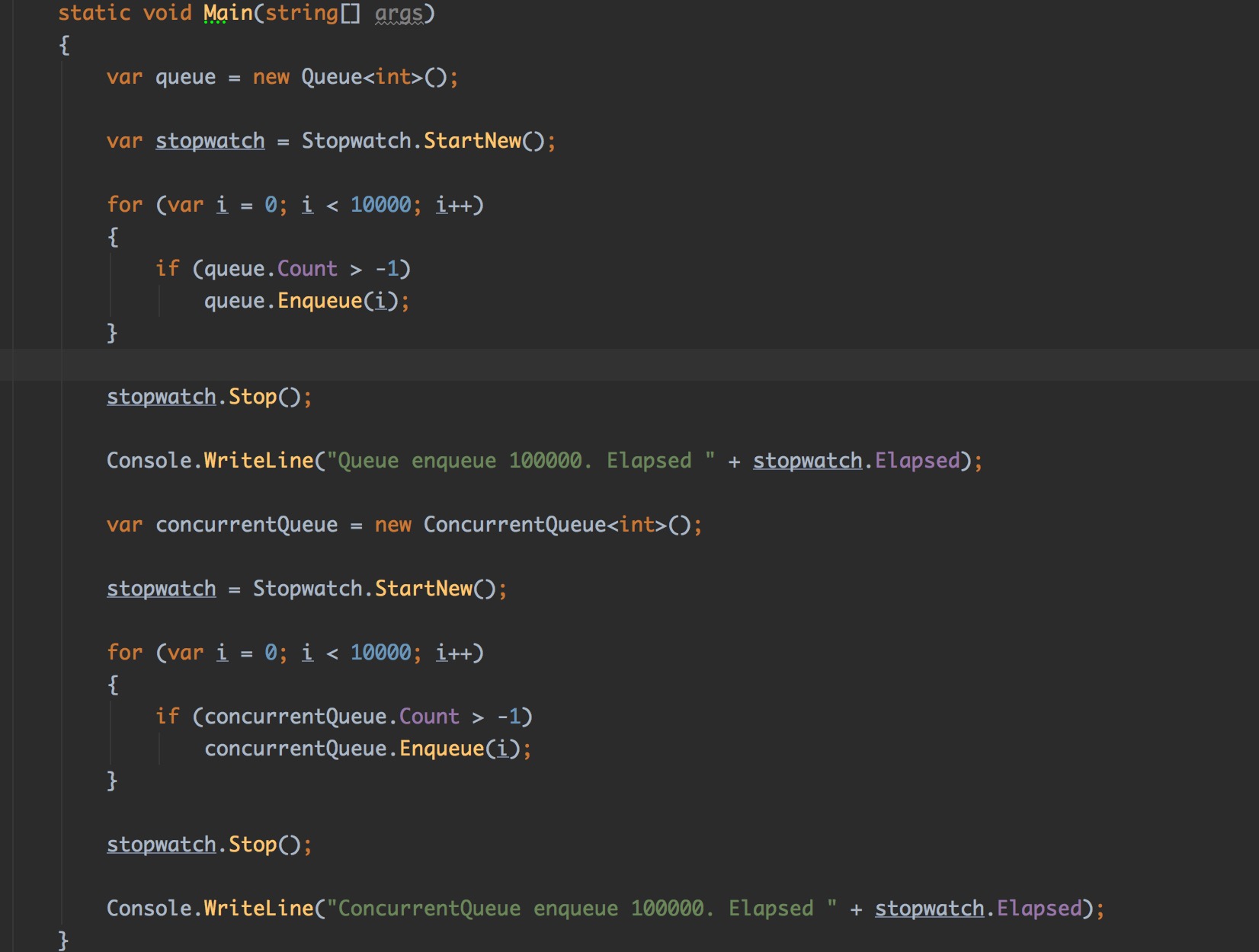 Concurrentqueue Performance Issues · Issue #27458 · dotnet/runtime · GitHub
