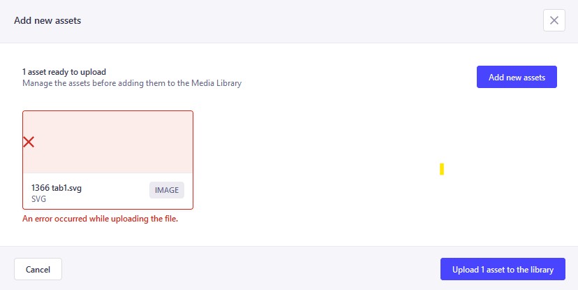Can T Upload Svg Files · Issue 16128 · Strapi Strapi · Github