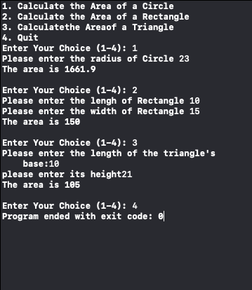 GitHub - naeimsalib/Areas_Calculator: Calculate the Area of Different ...