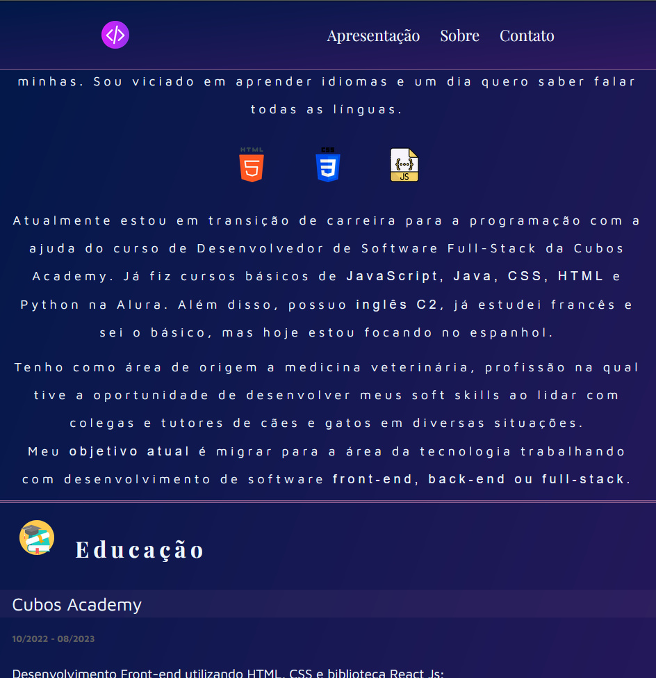 GitHub - VetVictor33/portfolio-programador