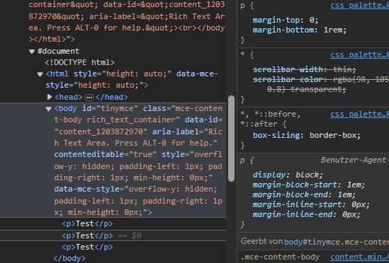 Line spacing in tinymce Editor · Issue #15630 · glpi-project/glpi · GitHub