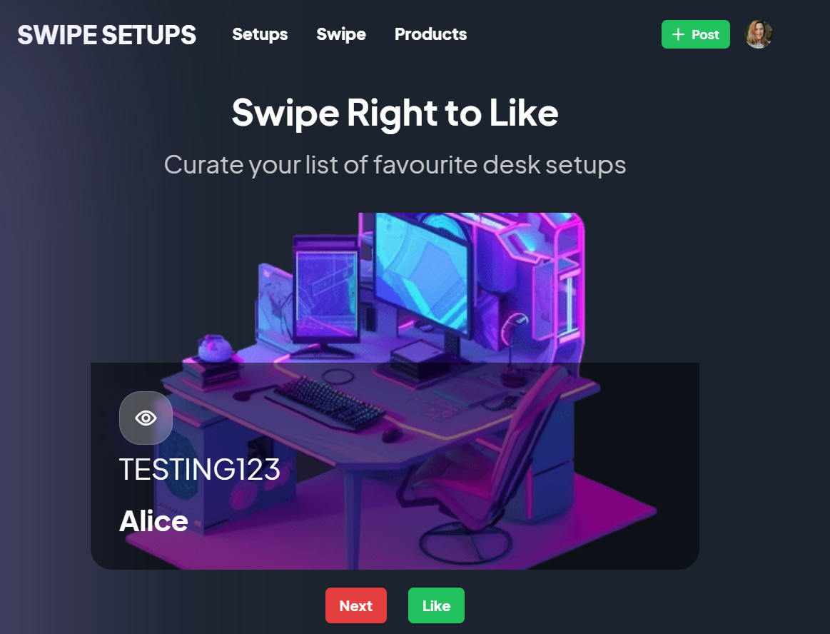 Add Setup Data To The Image Card On Swipe Page · Issue 113 · Bitcraft3rswipe Setups · Github