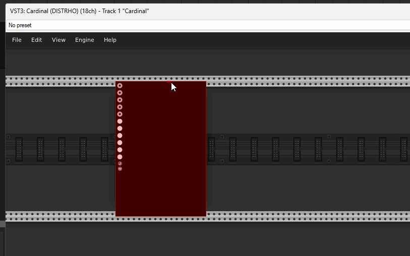 Size is not saved with patch for some resizable modules, Cardinal VST3 (main) 23.02, REAPER v6 ...