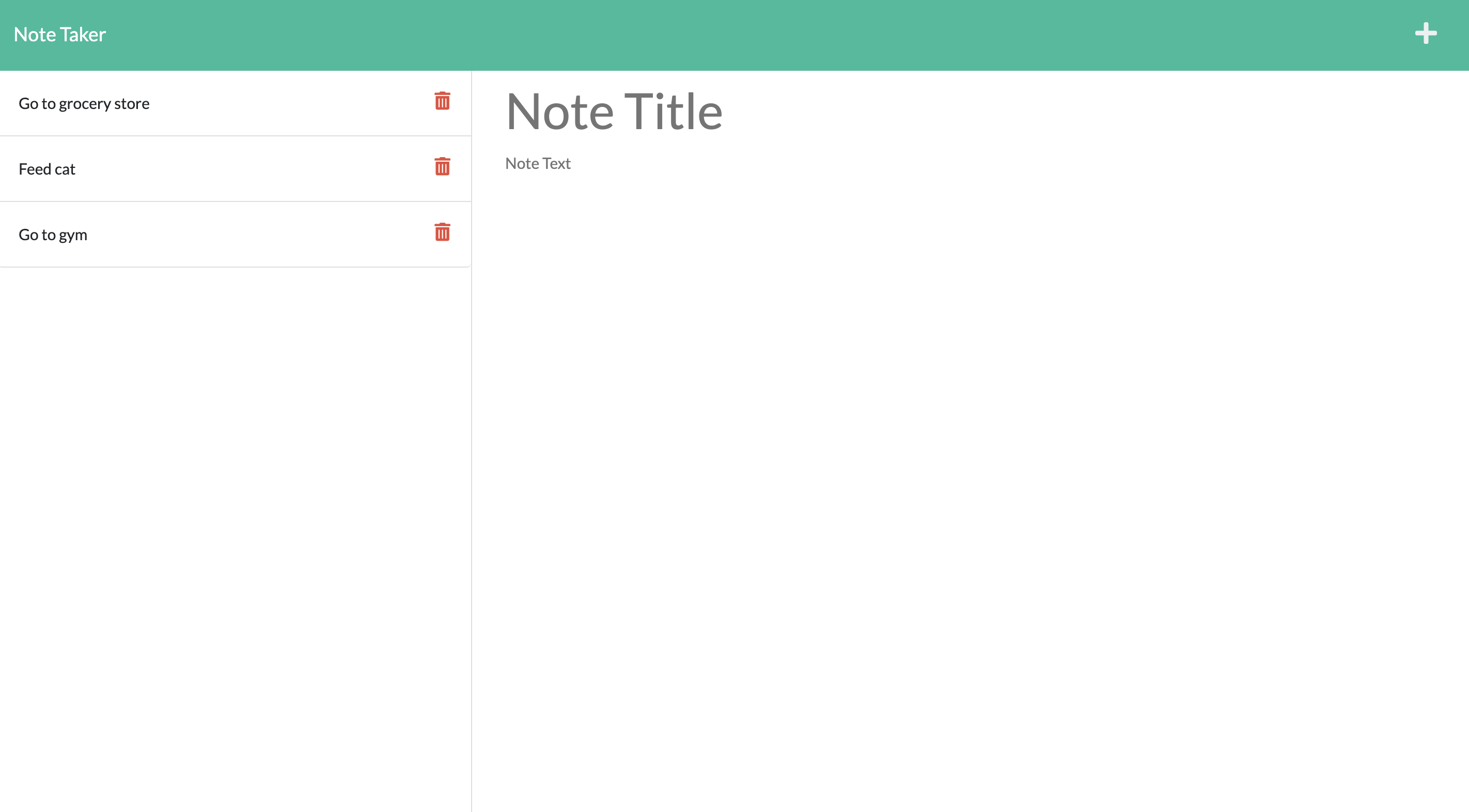 GitHub - MandieBot/ExpressJS-NoteTaker: This is an application called Note Taker that can be ...