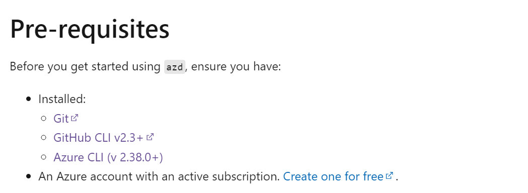 [Issue] Remove node install as a prereq from our docs? · Issue #753 · Azure/azure-dev · GitHub