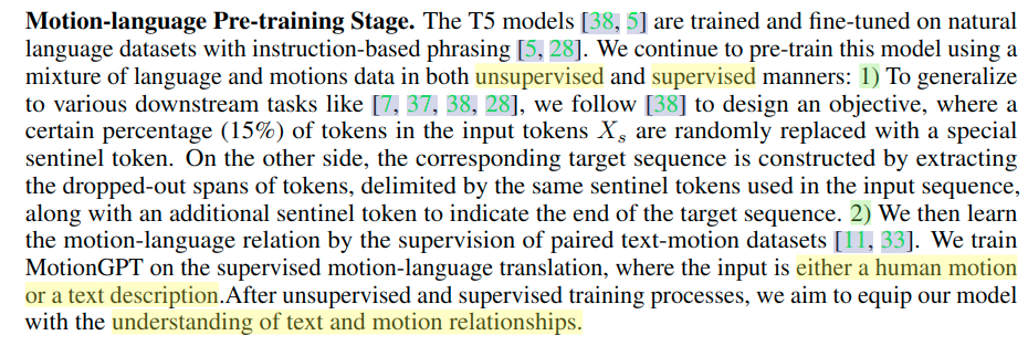 About the Motion-Language Pre-training Stage? · Issue #18 · OpenMotionLab/MotionGPT · GitHub