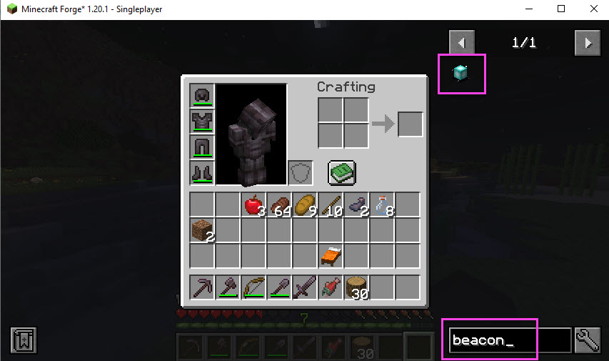 [BUG/ISSUE] Appears Not to Work with Forge 47.1.0 · Issue #1 · CERBON-MODS/Just-Enough-Beacons ...