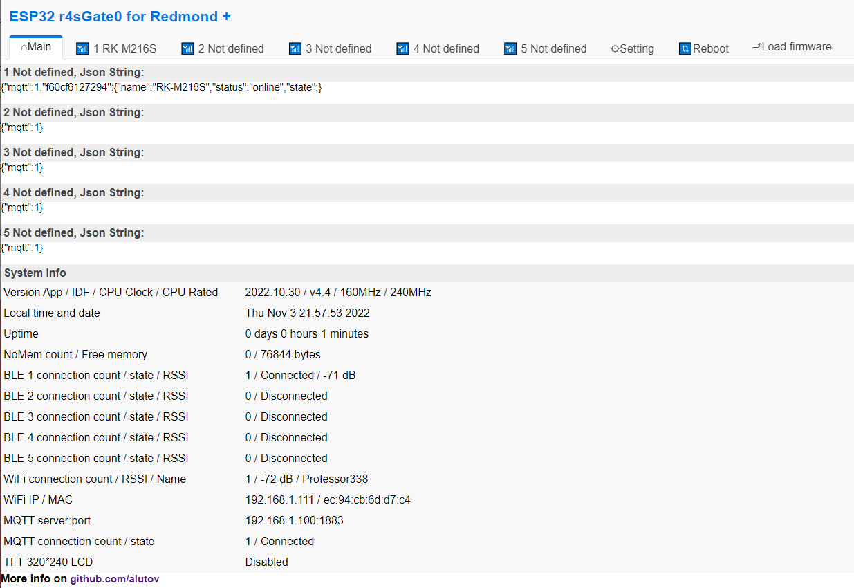 Чайник RK-M216S · Issue #115 · alutov/ESP32-R4sGate-for-Redmond · GitHub